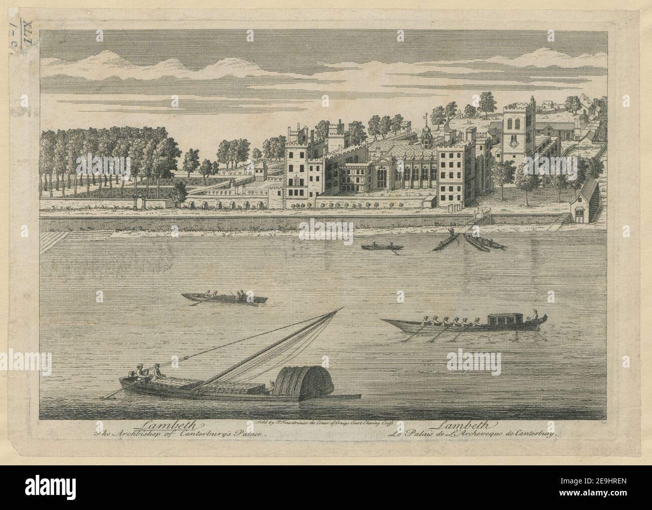 1760 london map hi-res stock photography and images - Alamy