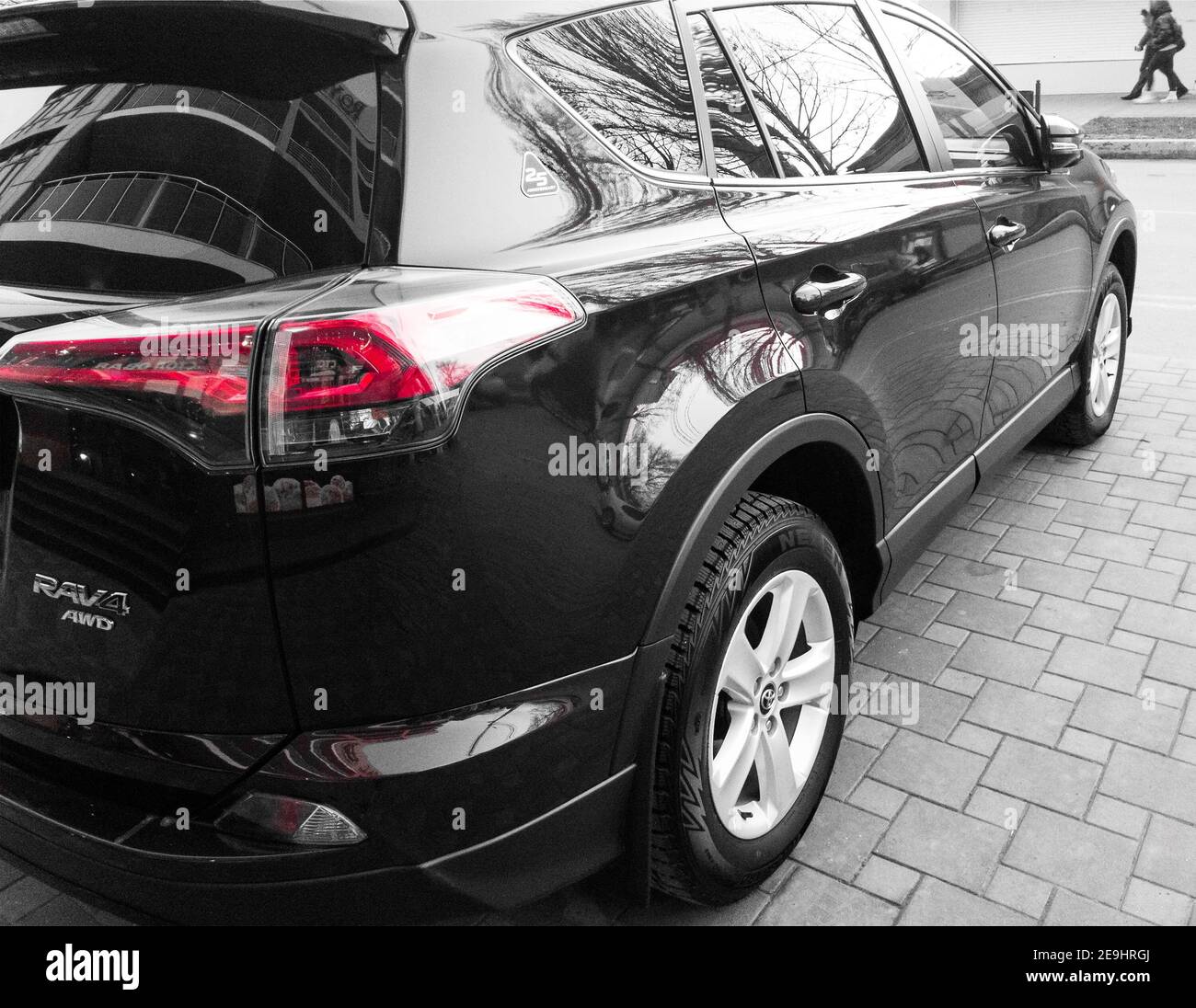 Back of toyota car hi-res stock photography and images - Alamy
