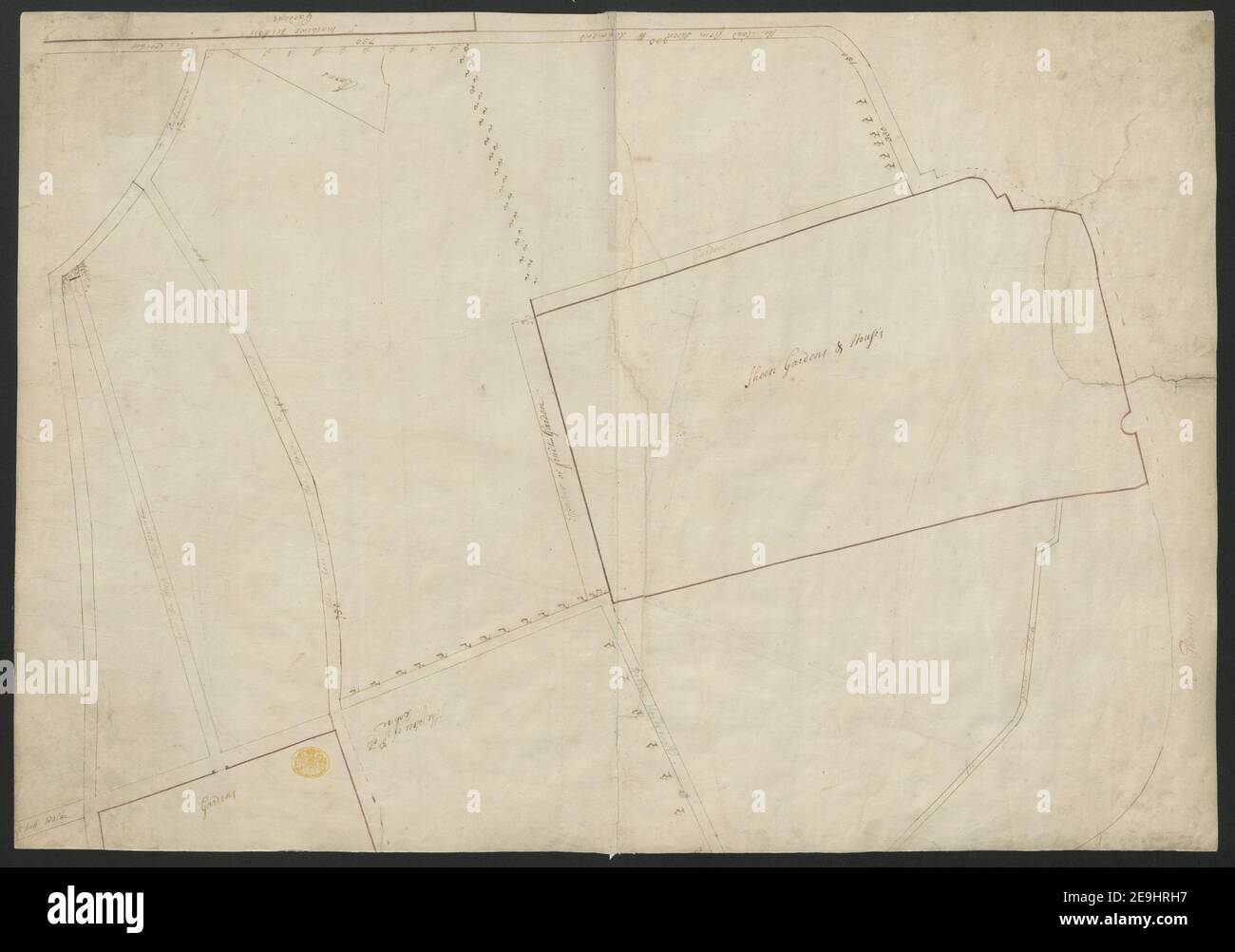 Plan of West Sheen . Map information: Title: [Plan of West Sheen]. 41. ...