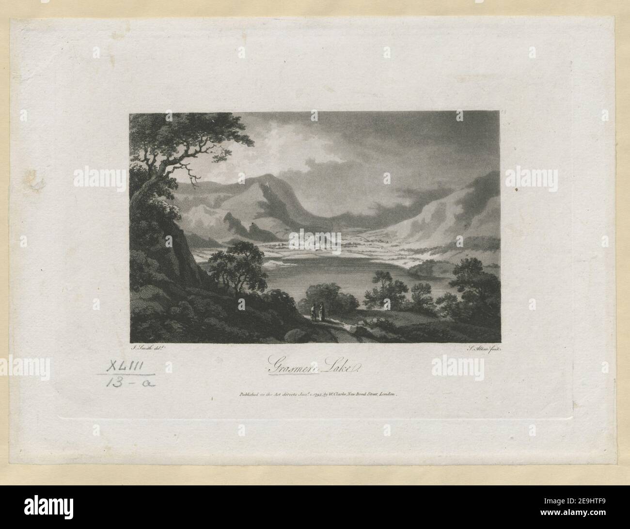 Map of grasmere hi-res stock photography and images - Alamy