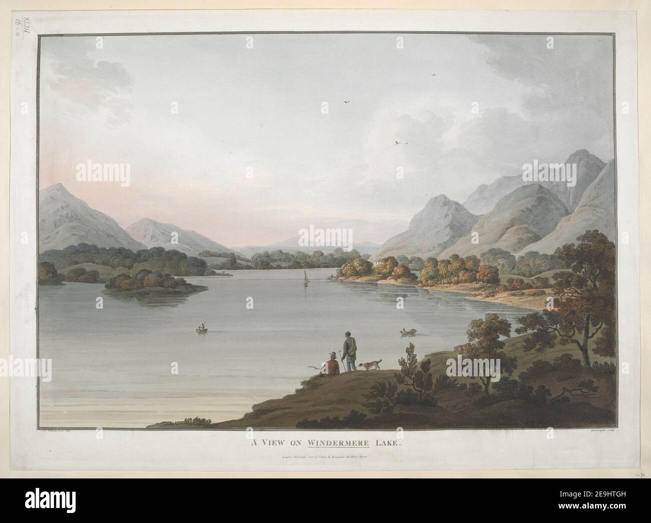 Lake windermere map hi-res stock photography and images - Alamy