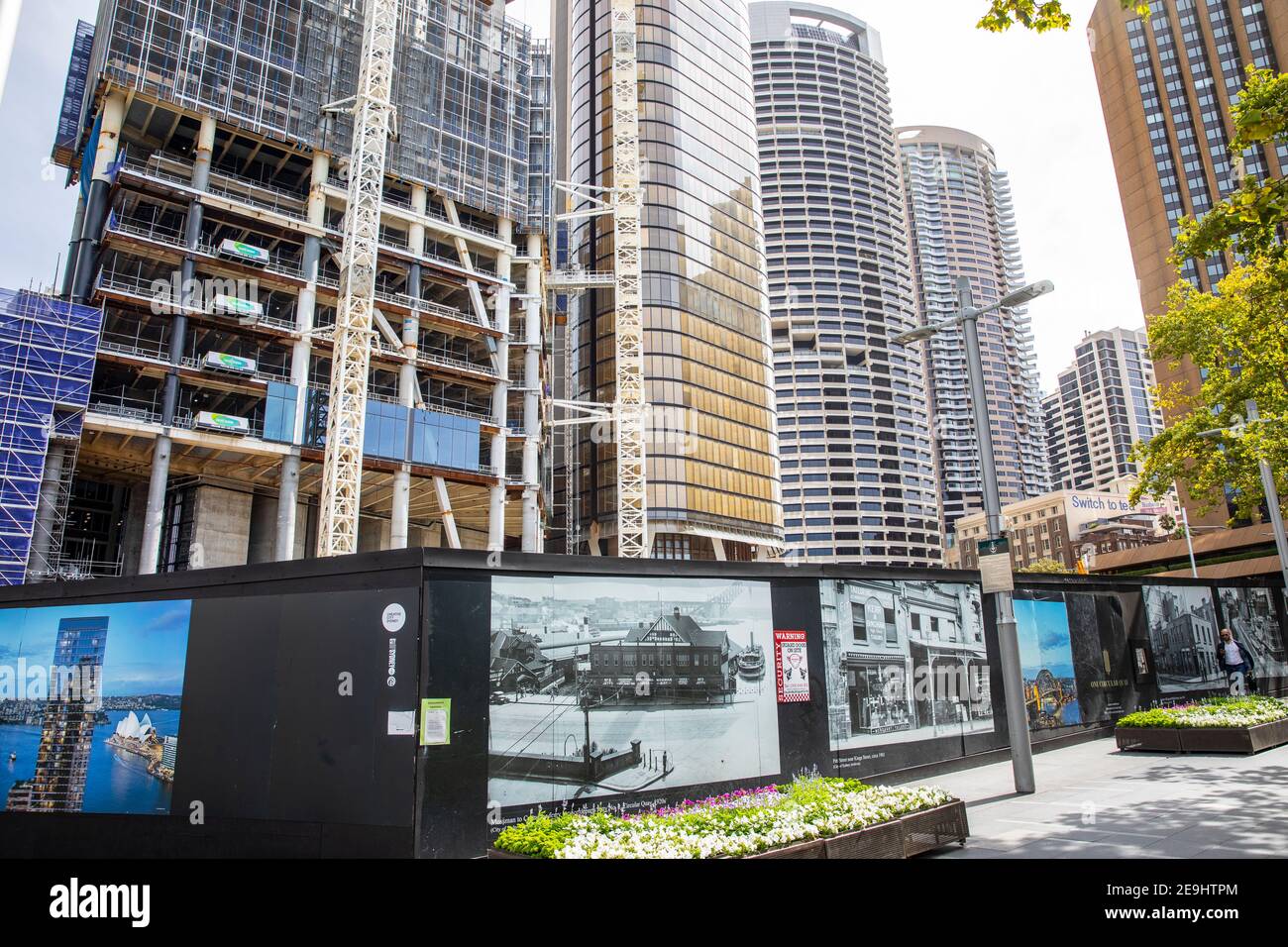 One Circular Quay in Sydney city centre and development construction ...