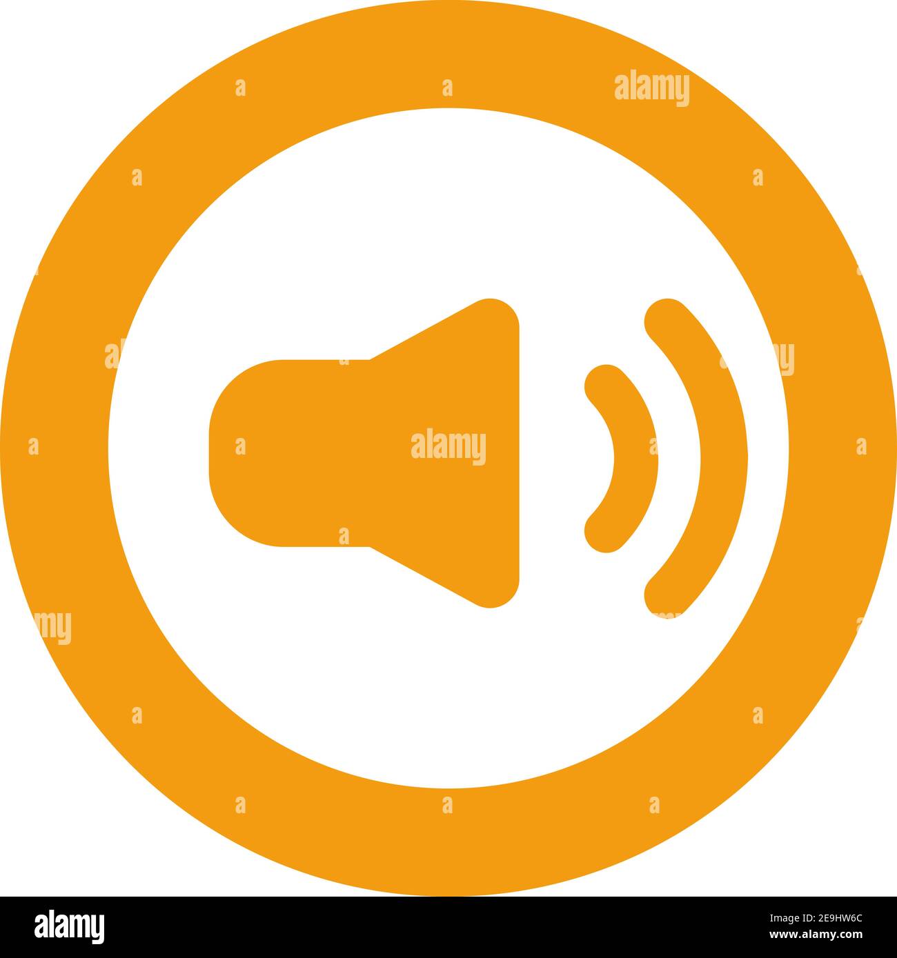 Volume up, illustration, vector on white background Stock Vector Image ...
