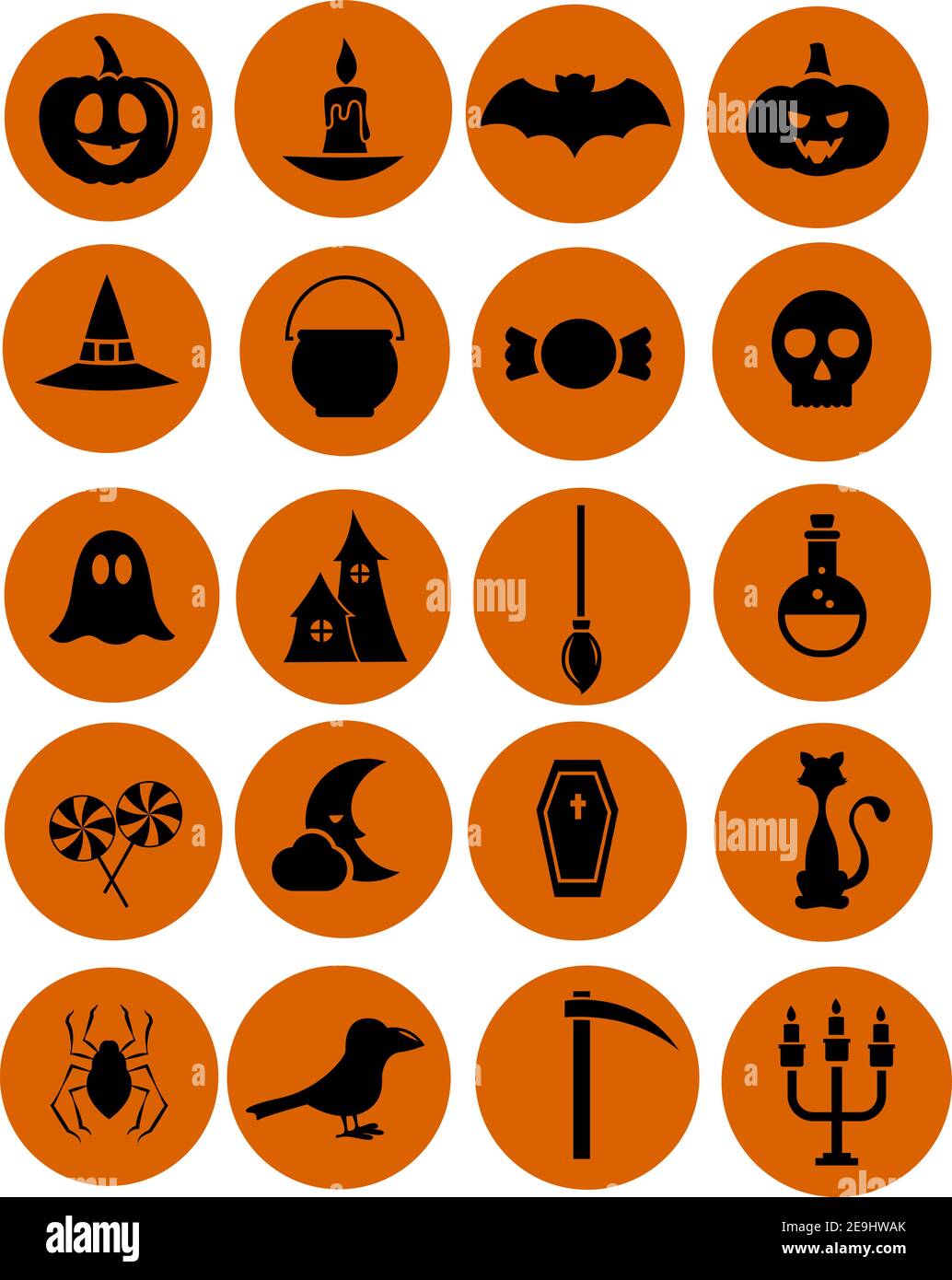 Happy halloween banner on Stock Vector Images - Alamy