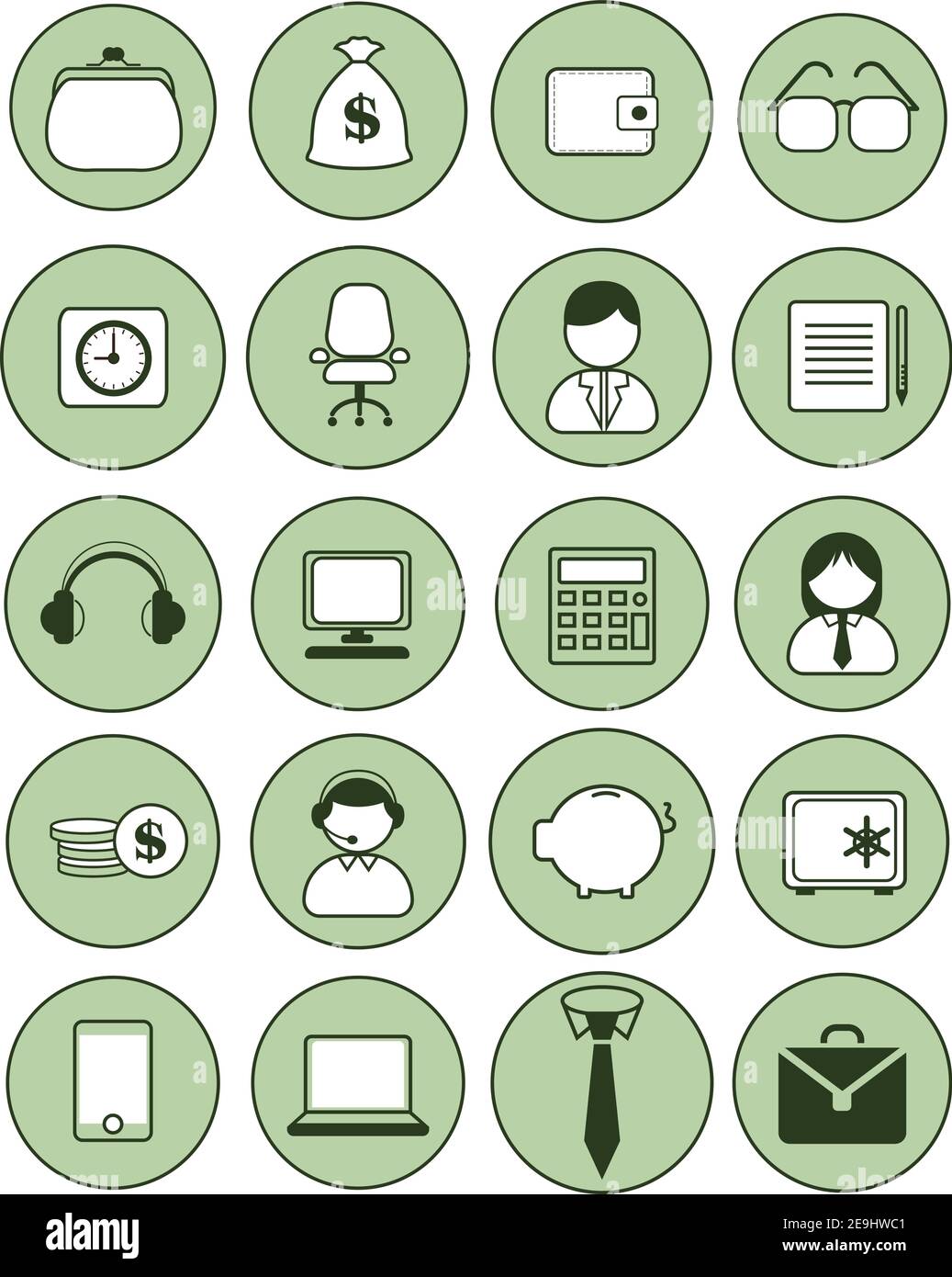 Working class, illustration, vector on white background Stock Vector ...