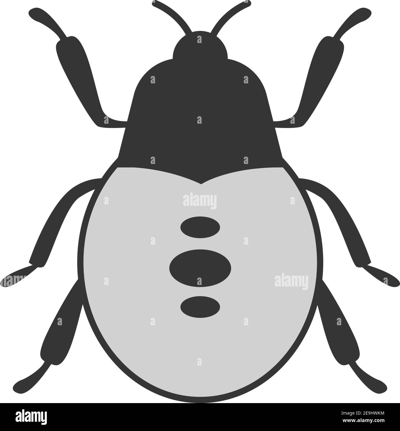 Vector image big cartoon Black and White Stock Photos & Images - Alamy