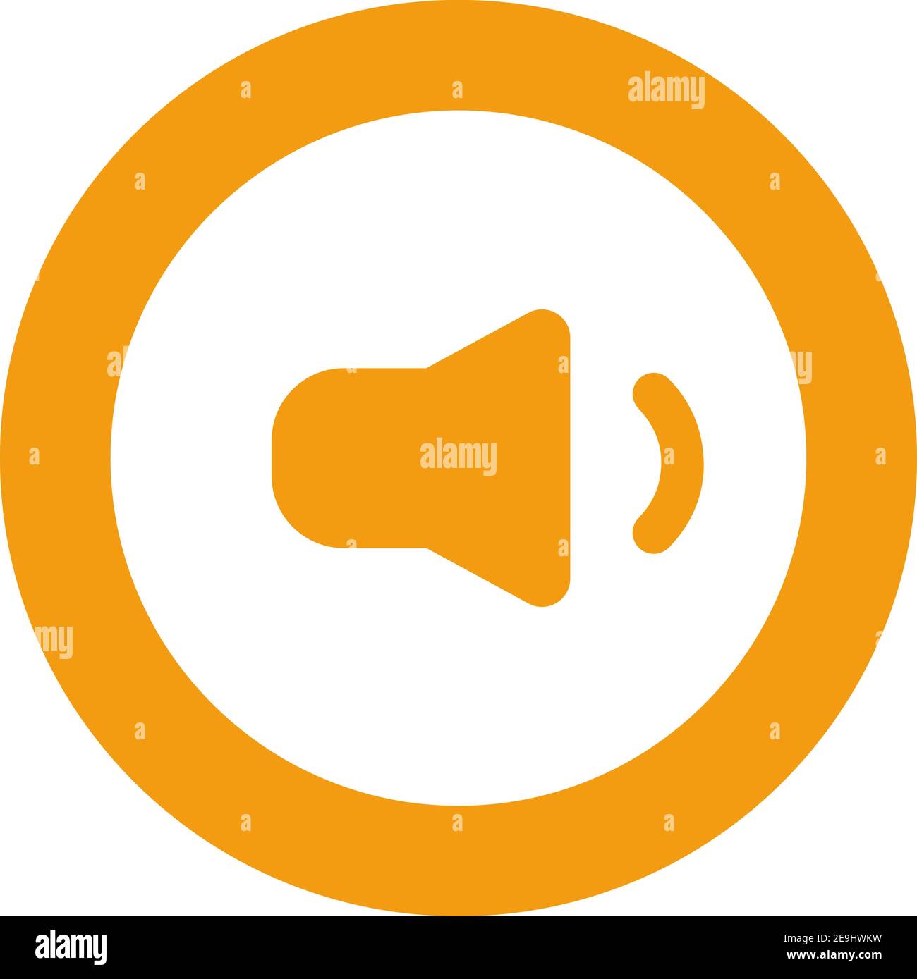 Volume down, illustration, vector on white background Stock Vector ...