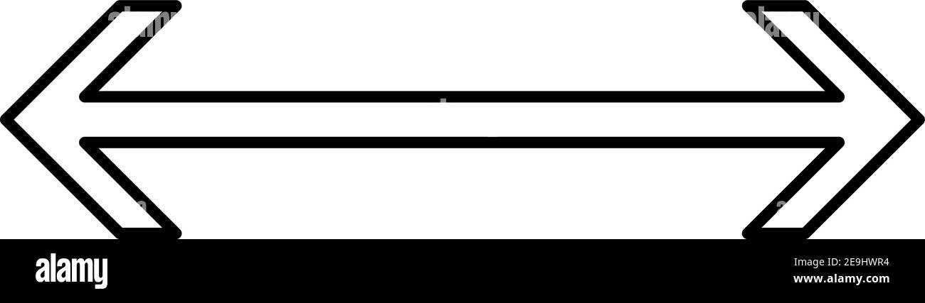White pointy arrows, illustration, vector on white background Stock ...