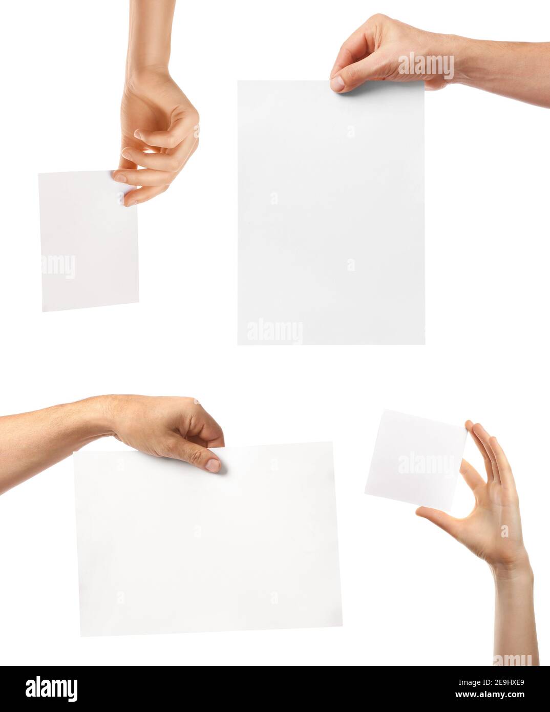 Collage poster male female Cut Out Stock Images & Pictures - Alamy