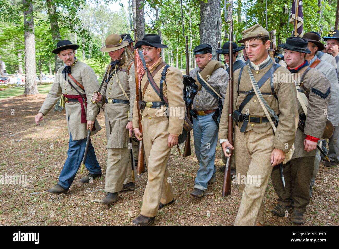 Alabama Marbury Confederate Memorial Park,Civil War reenactors period ...