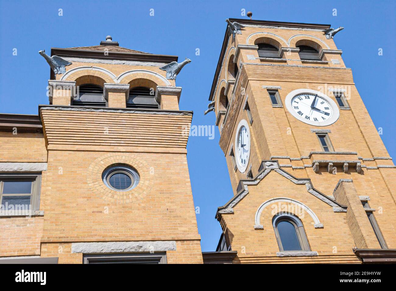 Alabama Tuskegee Macon County Courthouse,19th century Romanesque ...