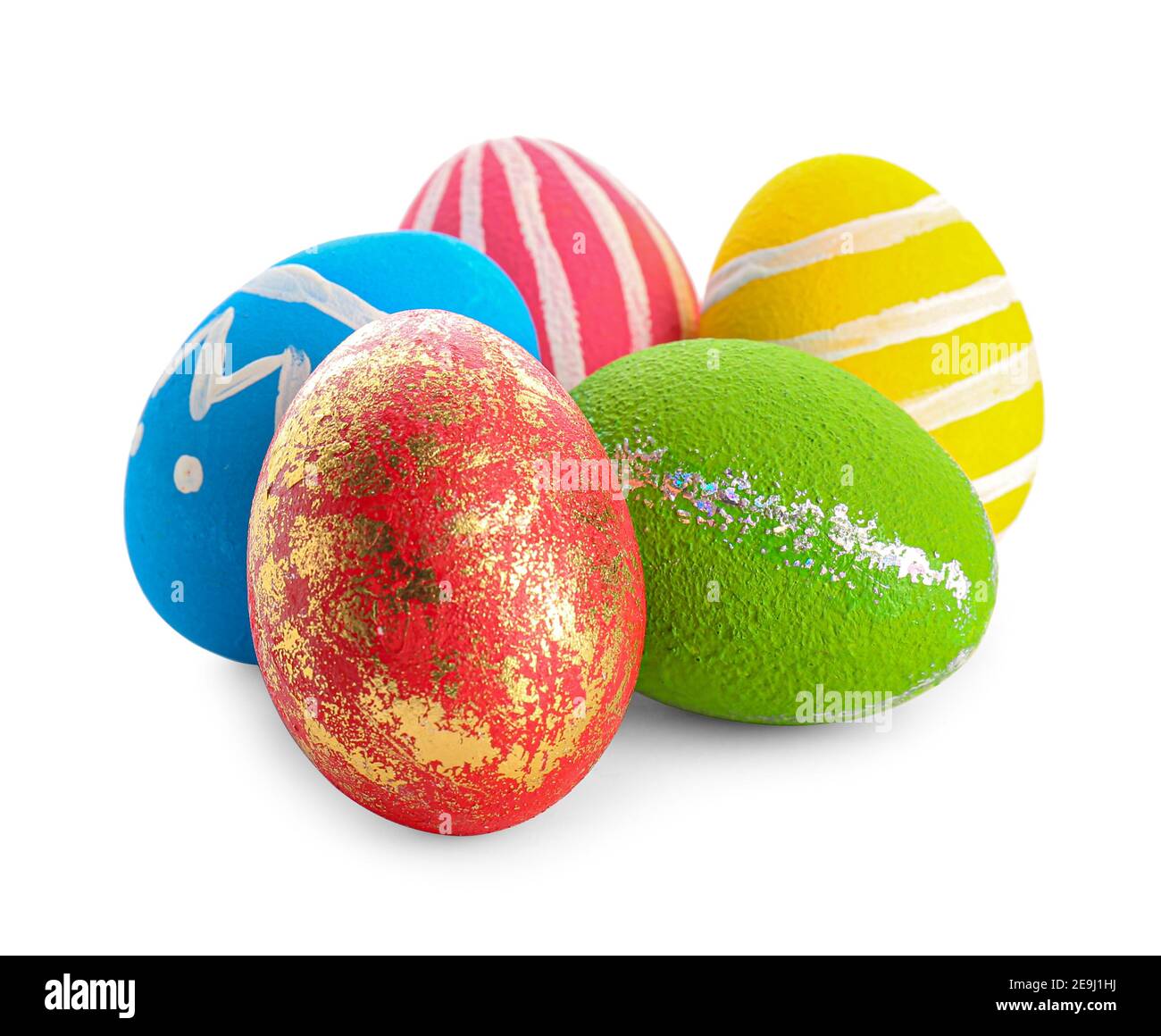 Easter background 2021 eggs Cut Out Stock Images & Pictures - Alamy