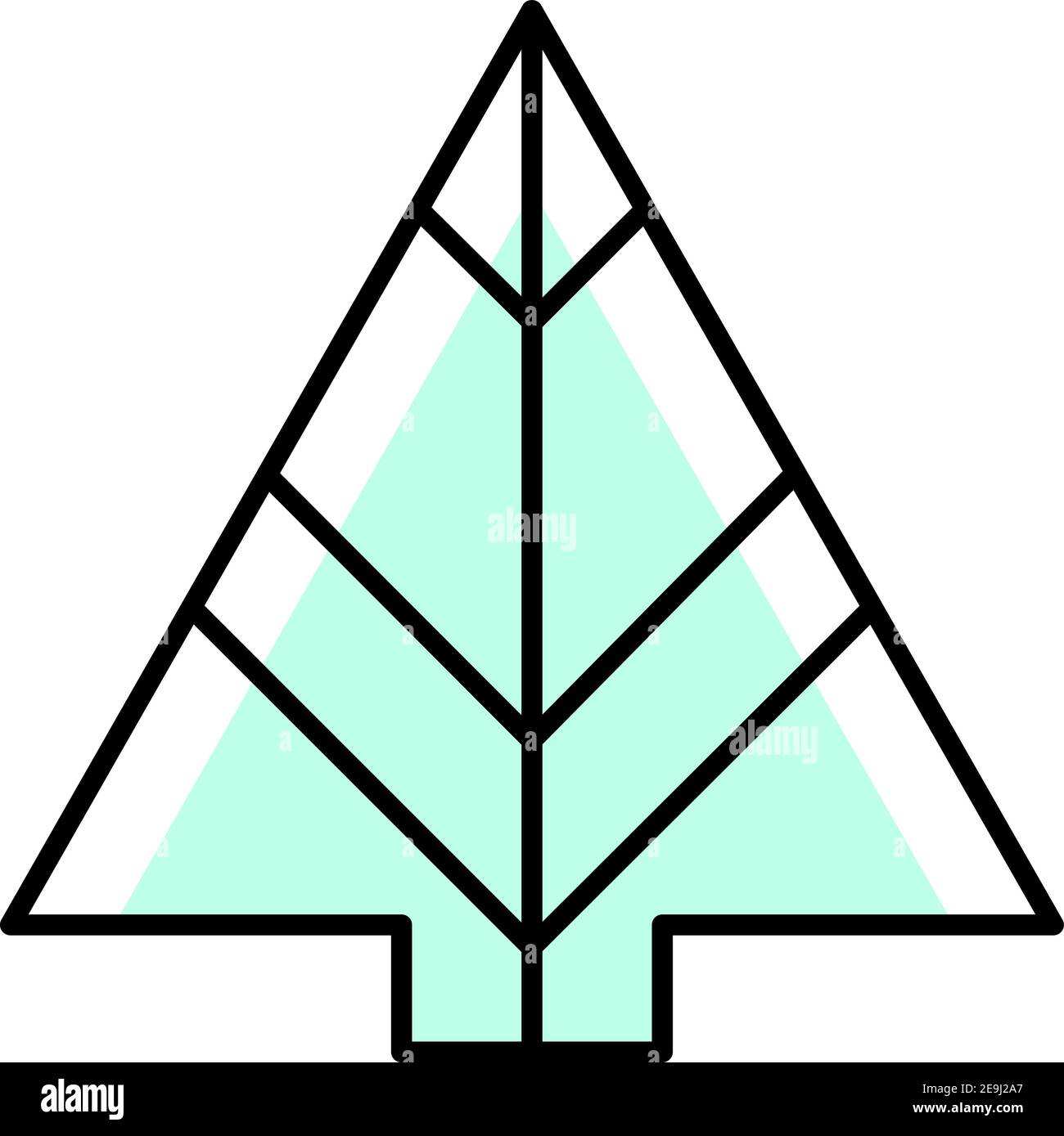 Blue light lines on black Cut Out Stock Images & Pictures - Alamy