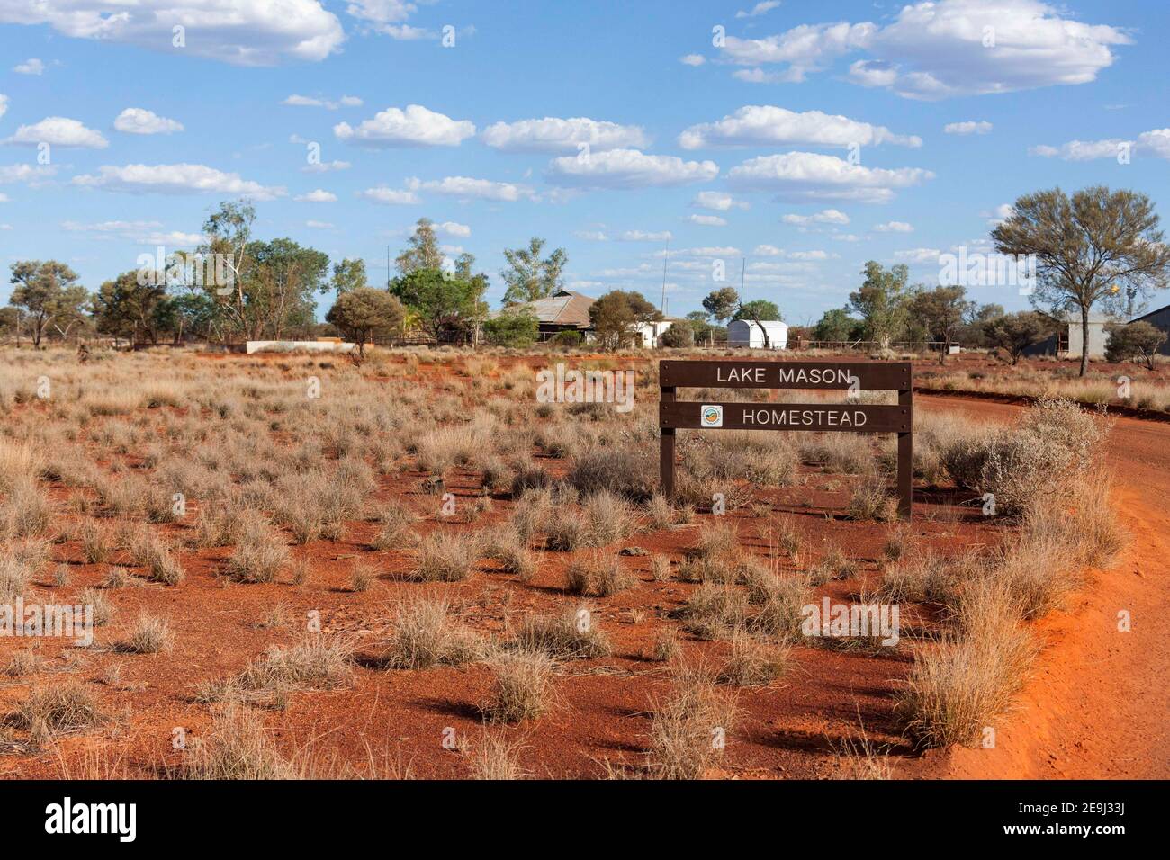 Lake Mason abandoned outback homestead, Central Midlands, Western ...