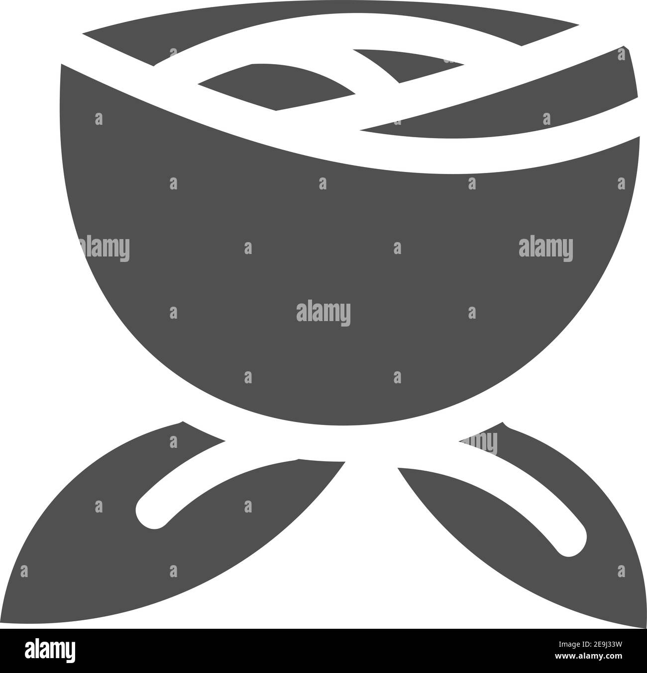 Grey rose flower, illustration, vector on white background Stock Vector ...