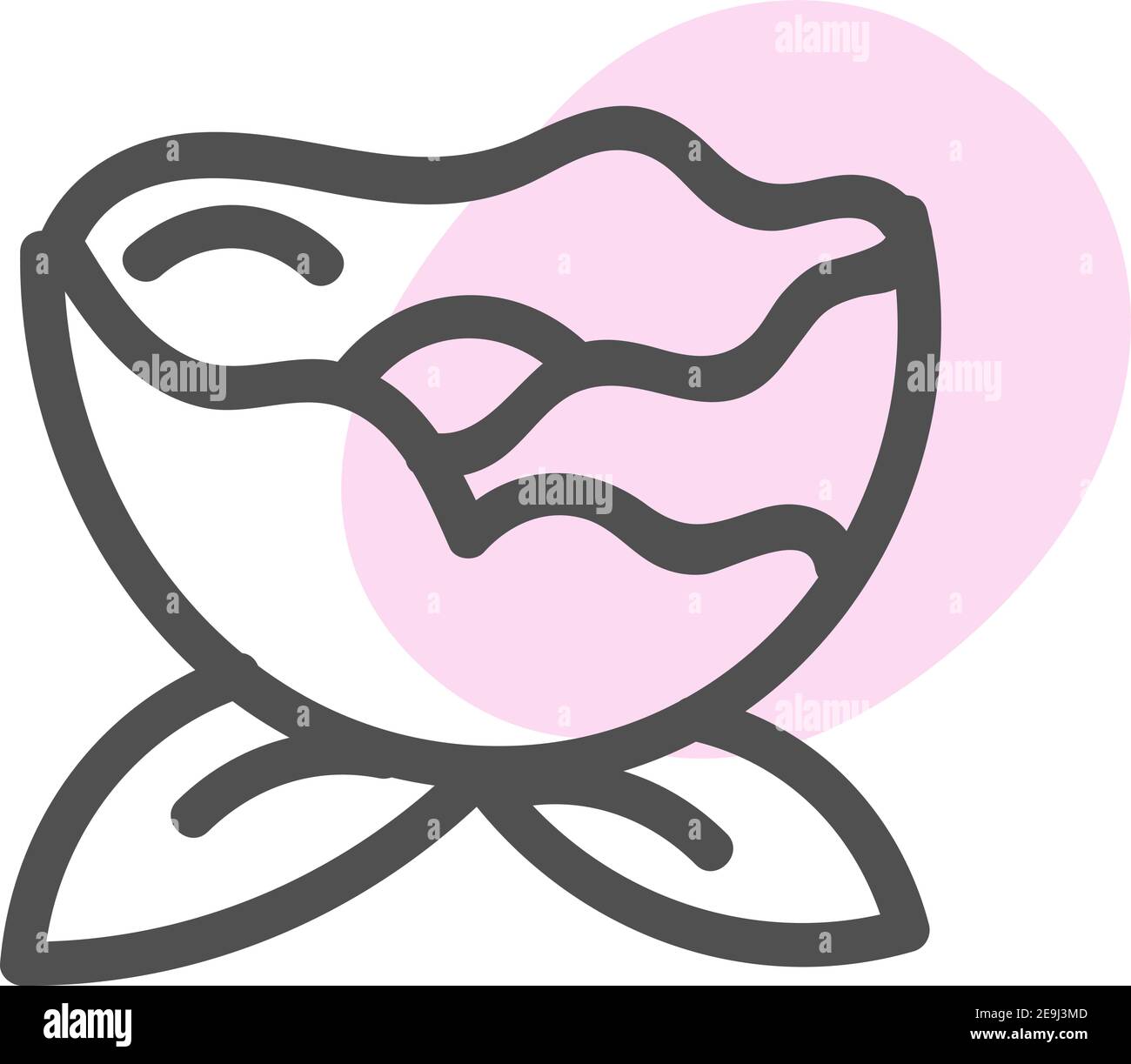 Spring view blooming pink Stock Vector Images - Alamy