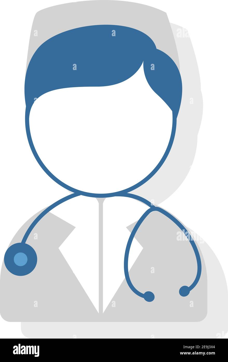 Nurse uniform, illustration, vector on white background Stock Vector ...