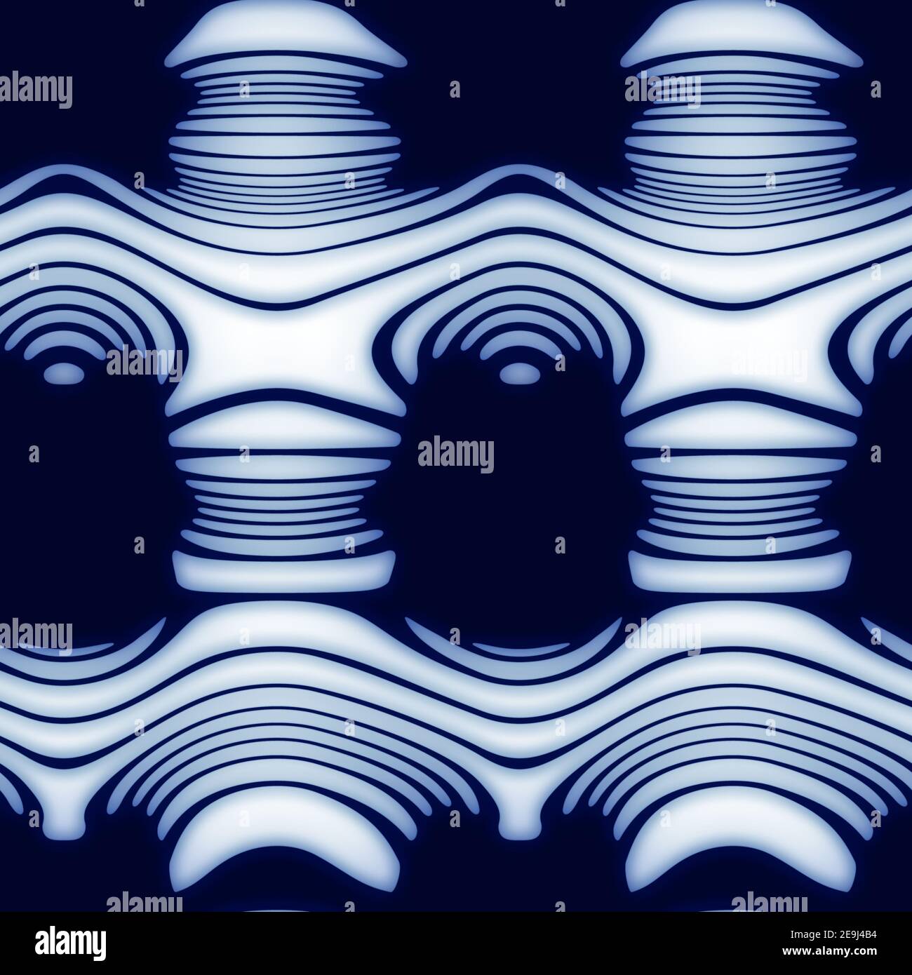 Seamless classic blue and white ceramic design Stock Photo - Alamy