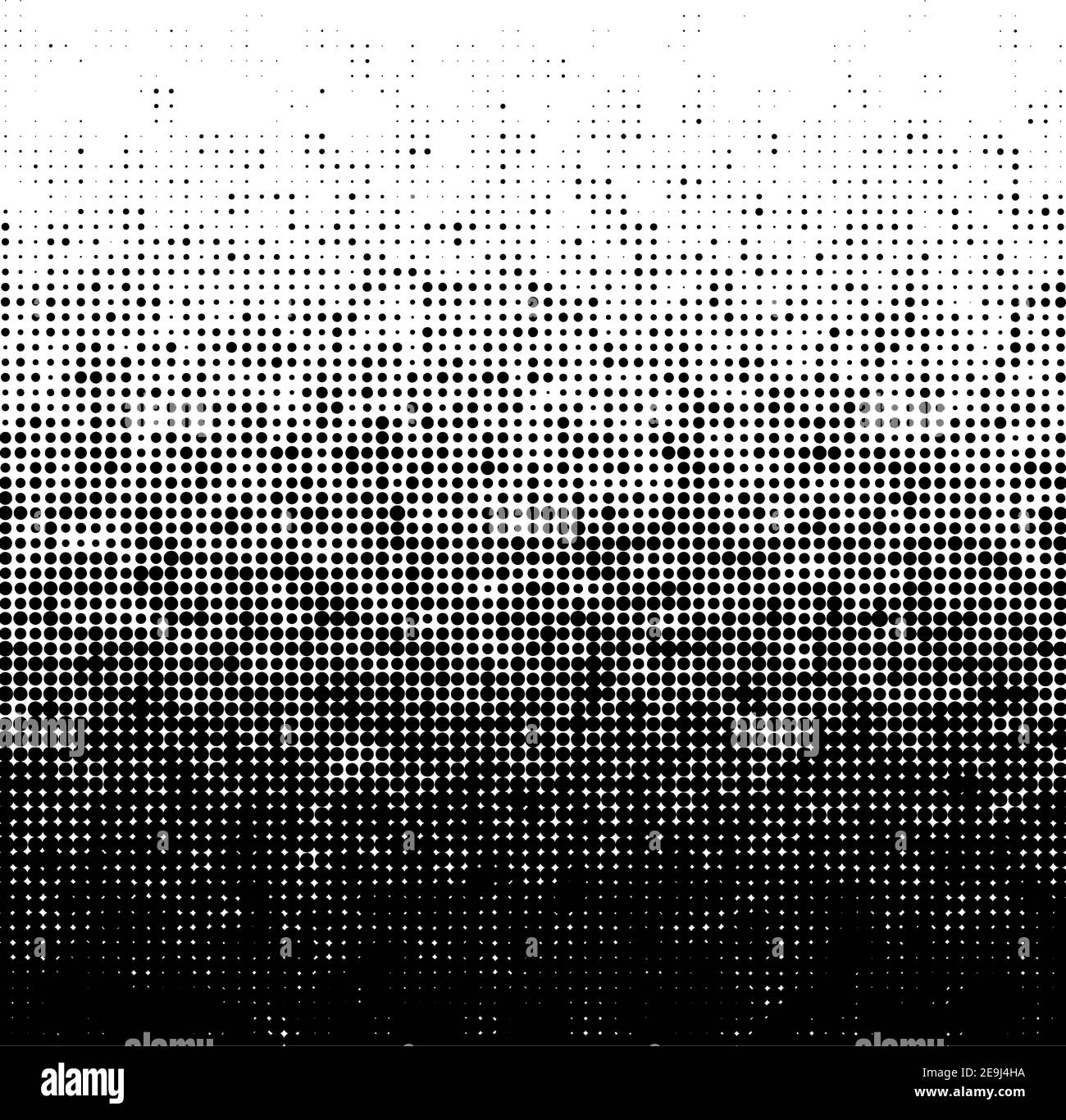 Vector collection of ink monochrome halftone squares shapes Stock ...