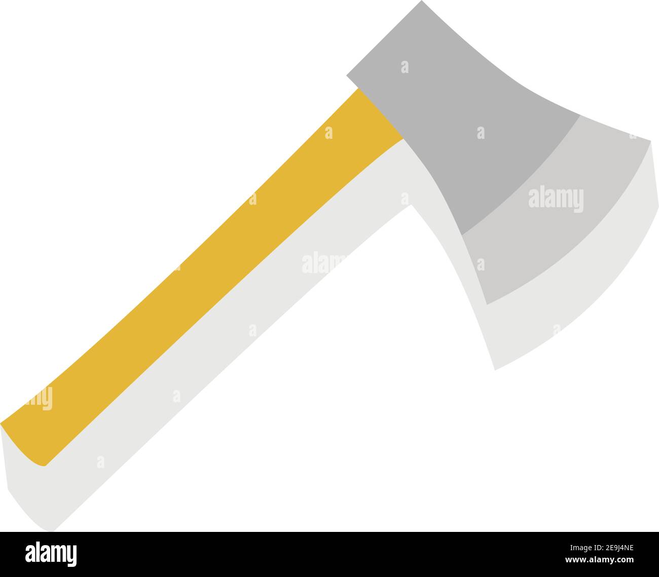 Sharp yellow axe hi-res stock photography and images - Alamy