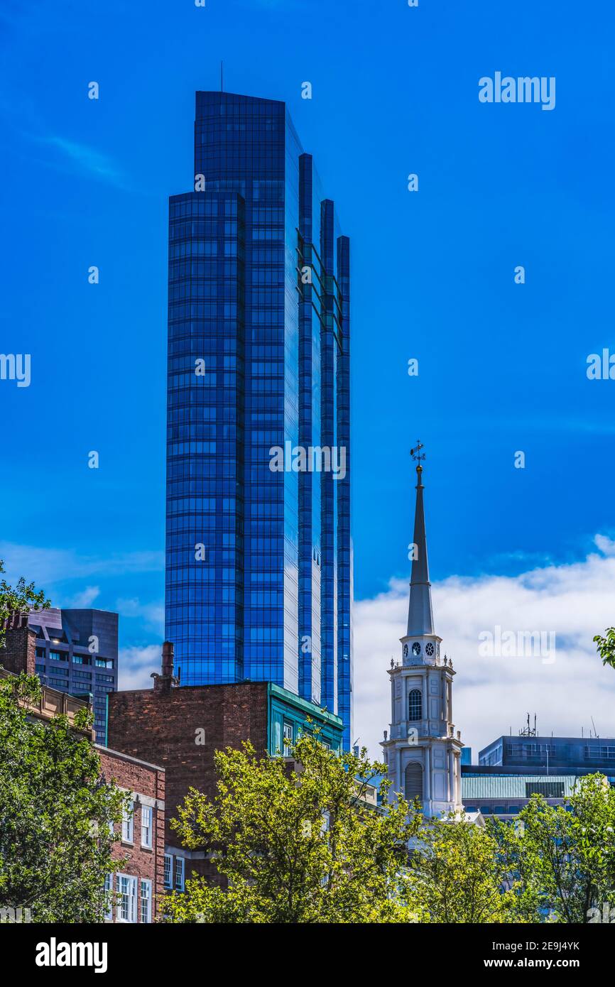 Tall church spire hi-res stock photography and images - Alamy