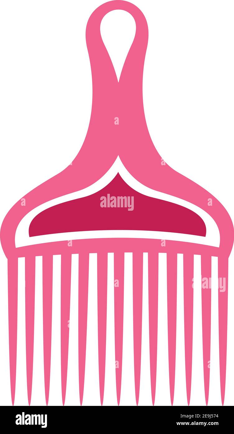 White brush pink plastic Stock Vector Images - Alamy