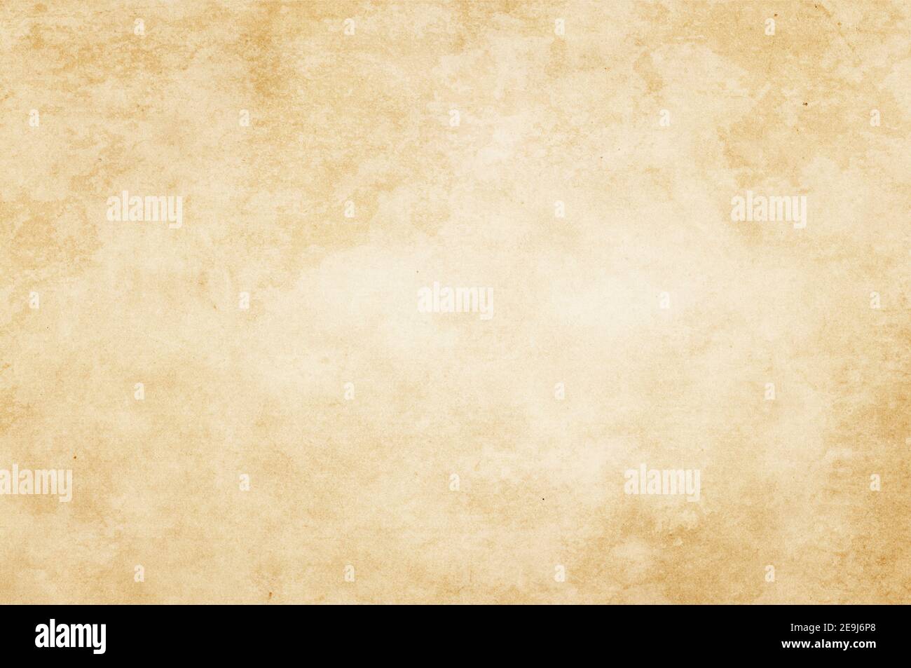 Stained old yellowed paper texture or background Stock Photo - Alamy