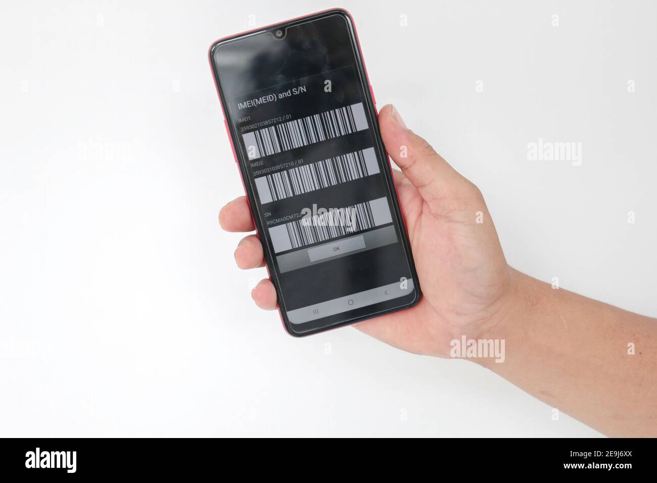 Imei number hi-res stock photography and images - Alamy