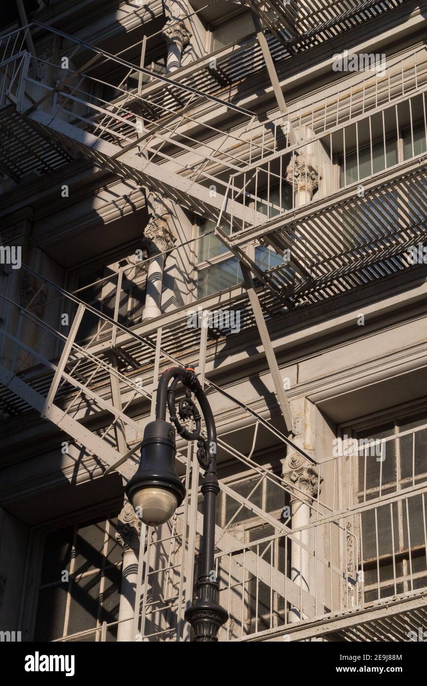 New York City, NY USA Most of these cast-iron facades in SoHo were ...