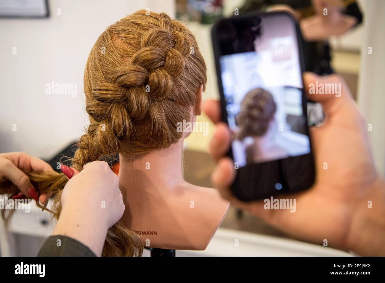 German Braid Hairstyles