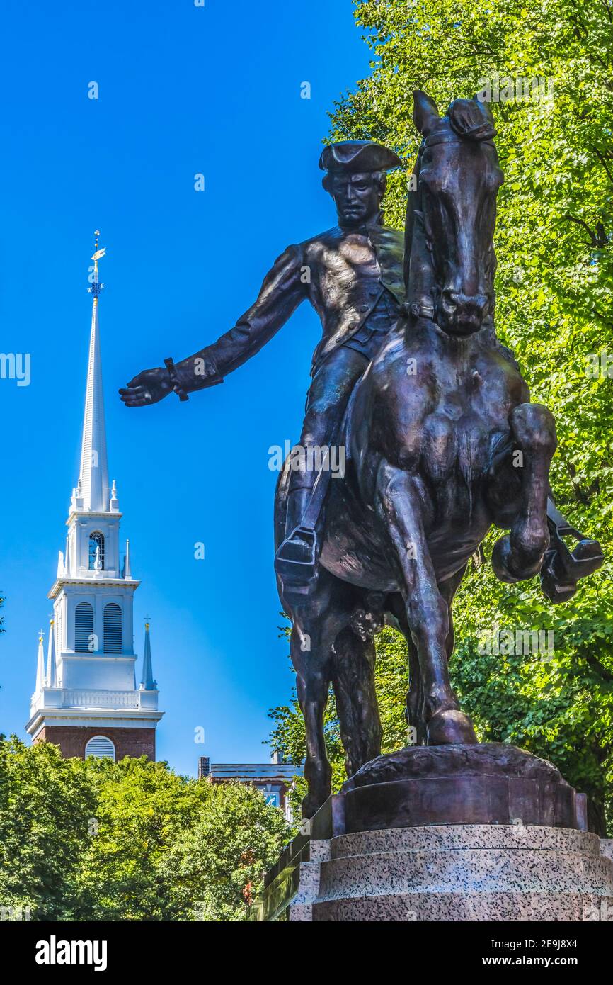 Paul Revere Statue
