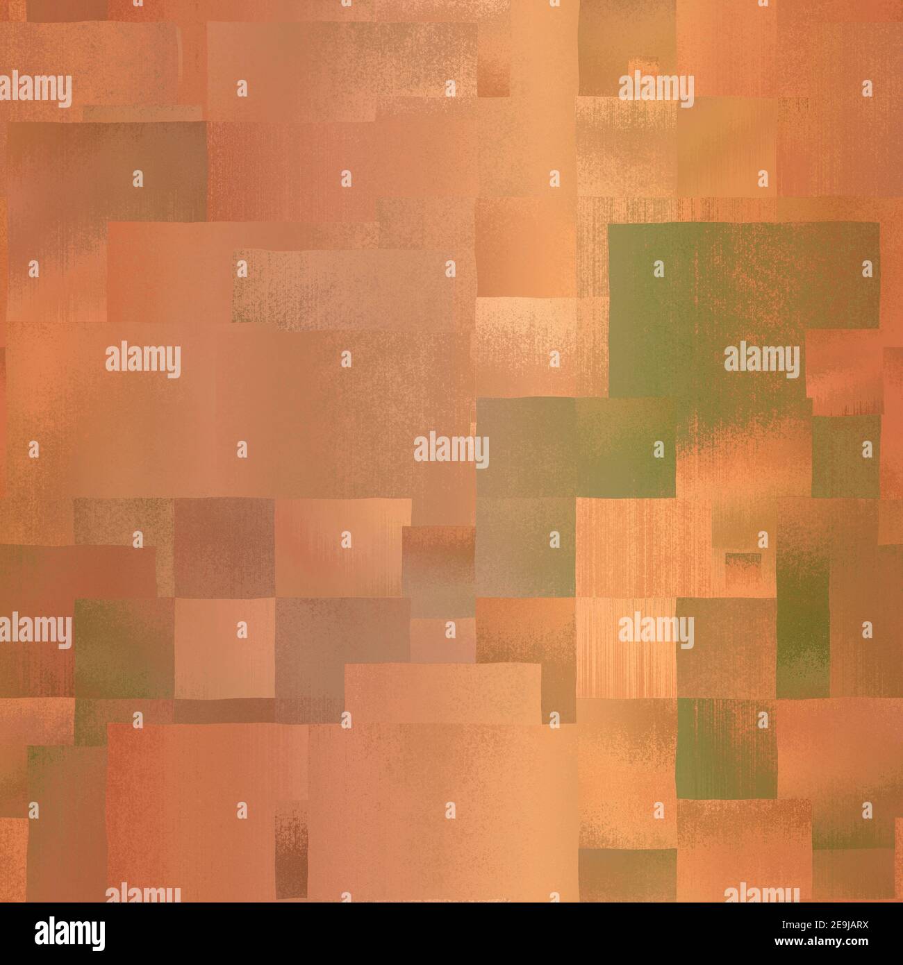 Seamless rectangle geo tile mosaic pattern swatch Stock Photo - Alamy