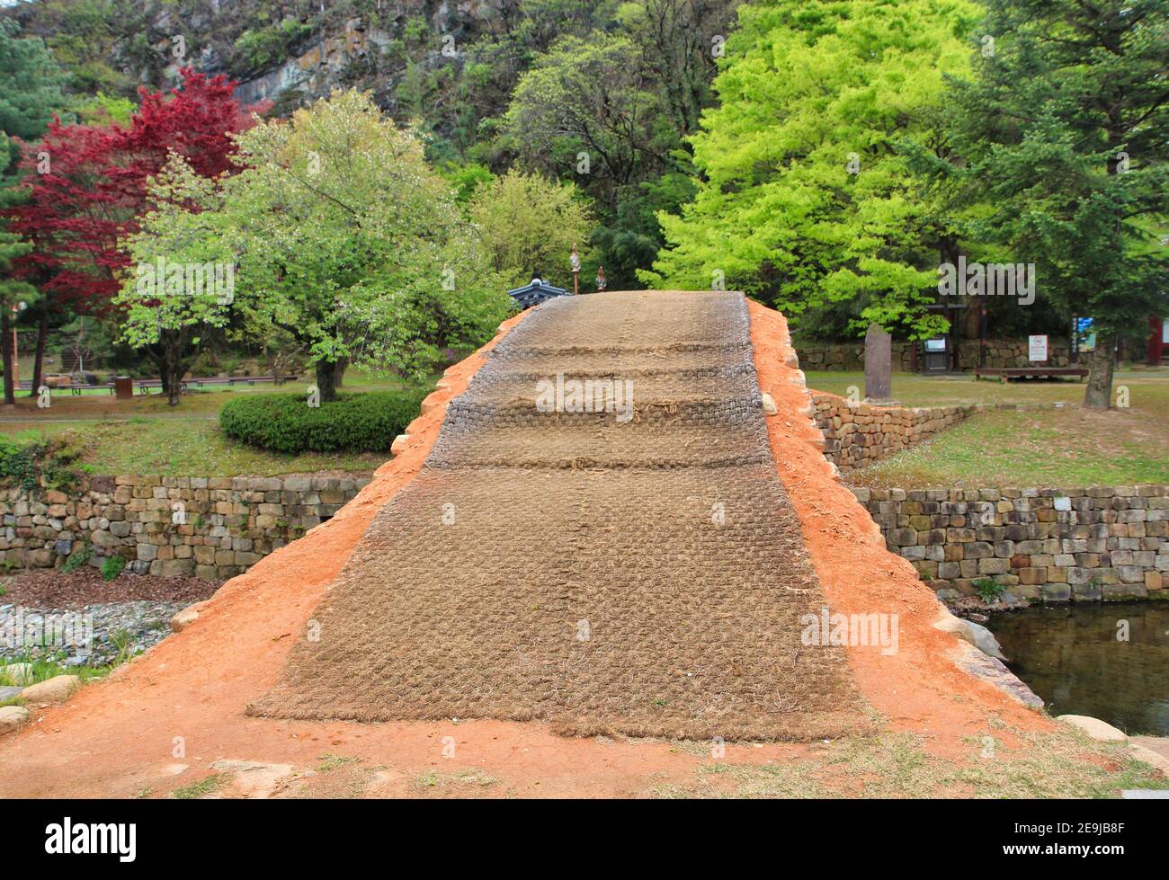 Spring of Mannyeongyo Bridge in Yeongsan, Changnyeong, Gyeongnam, South ...