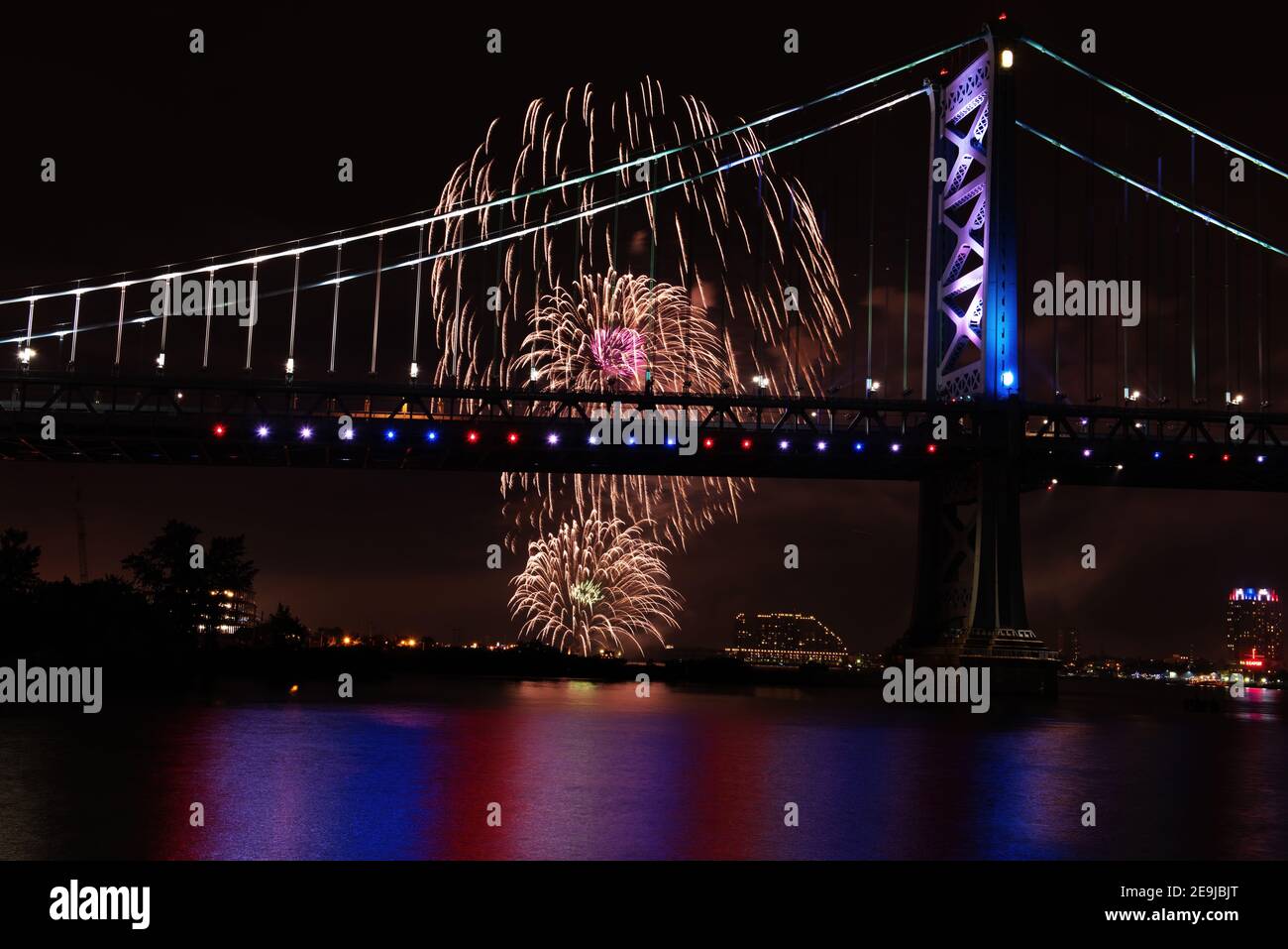 Philadelphia Fireworks High Resolution Stock Photography and Images - Alamy