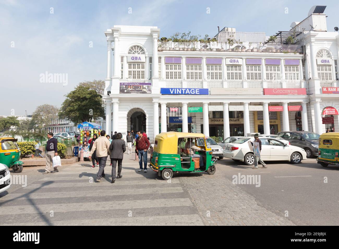 Delhi, India Connaught Place Stock Photo - Alamy