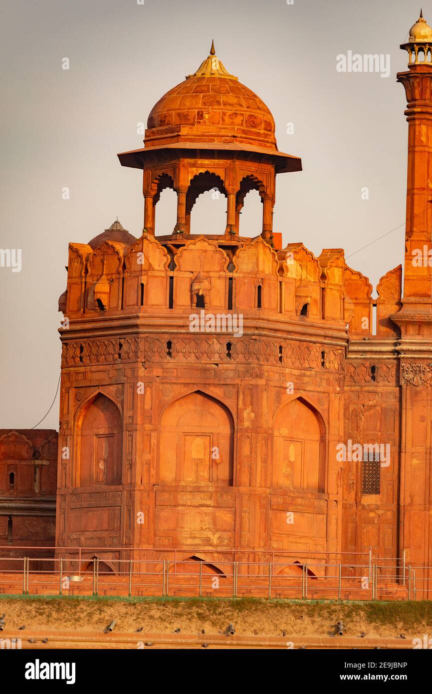 Delhi, India The Red Fort was the residence of the Mughal emperors of ...