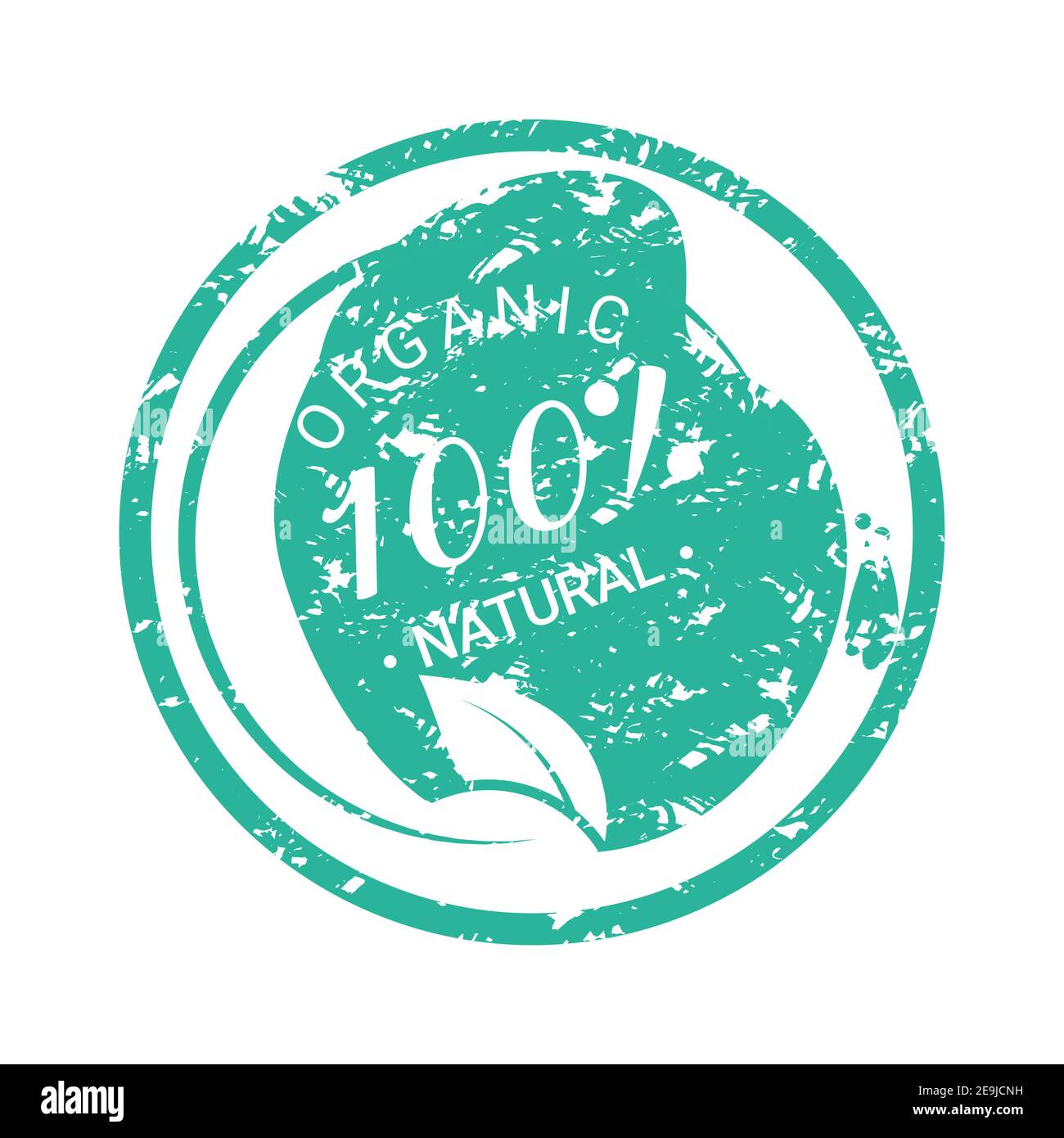 Organic natural stamp for guarantee eco warranty. Eco stamp imprint ...