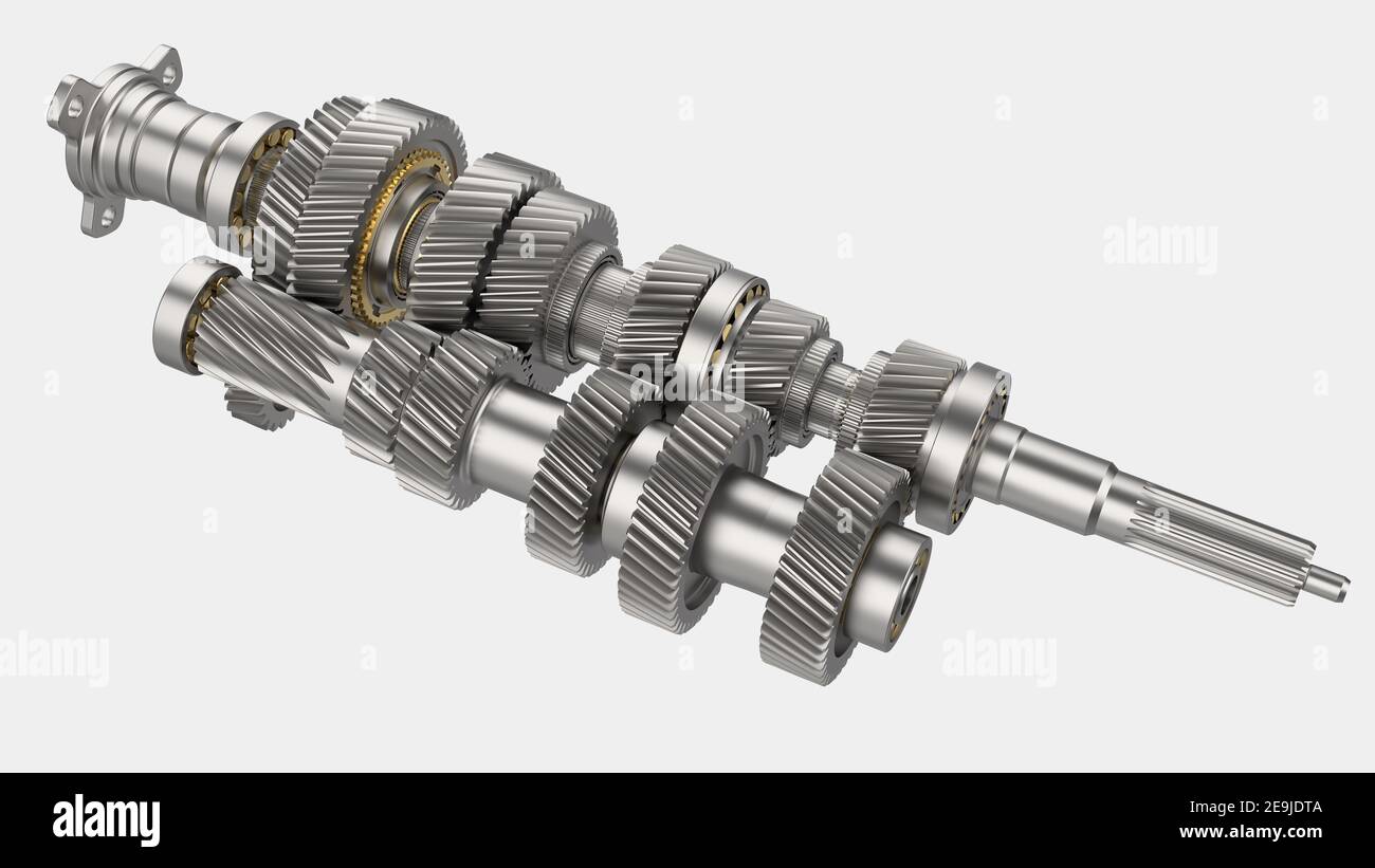 Single speed transmission car 3d hi-res stock photography and images ...