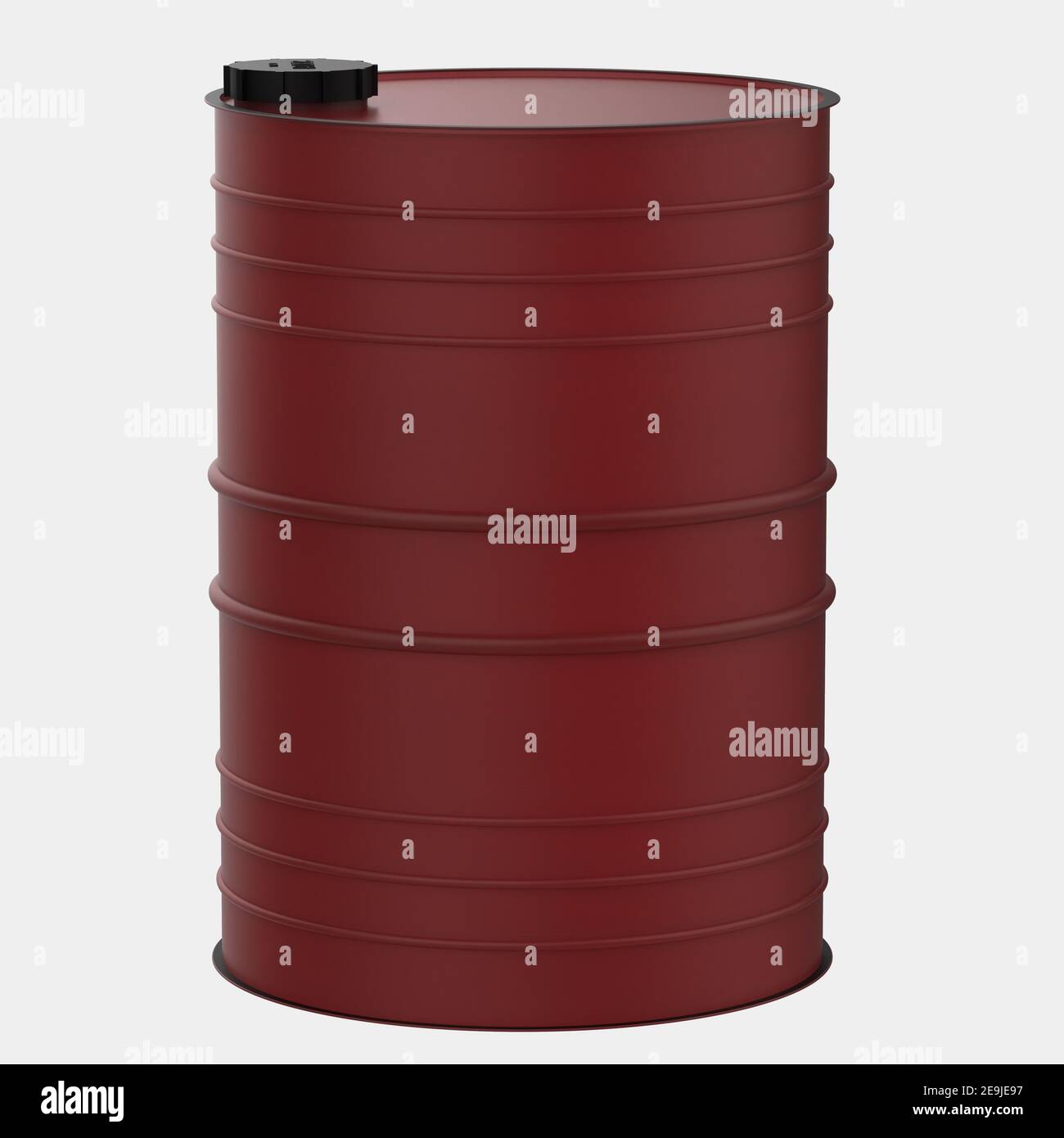 Oil barrel close-up scene isolated on background. Ideal for large ...