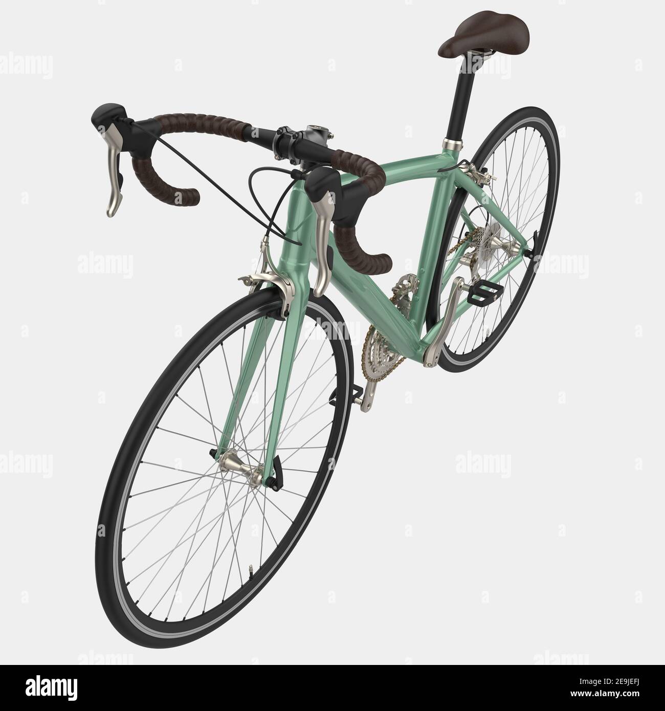 Fast bike isolated on background. 3d rendering - illustration Stock ...