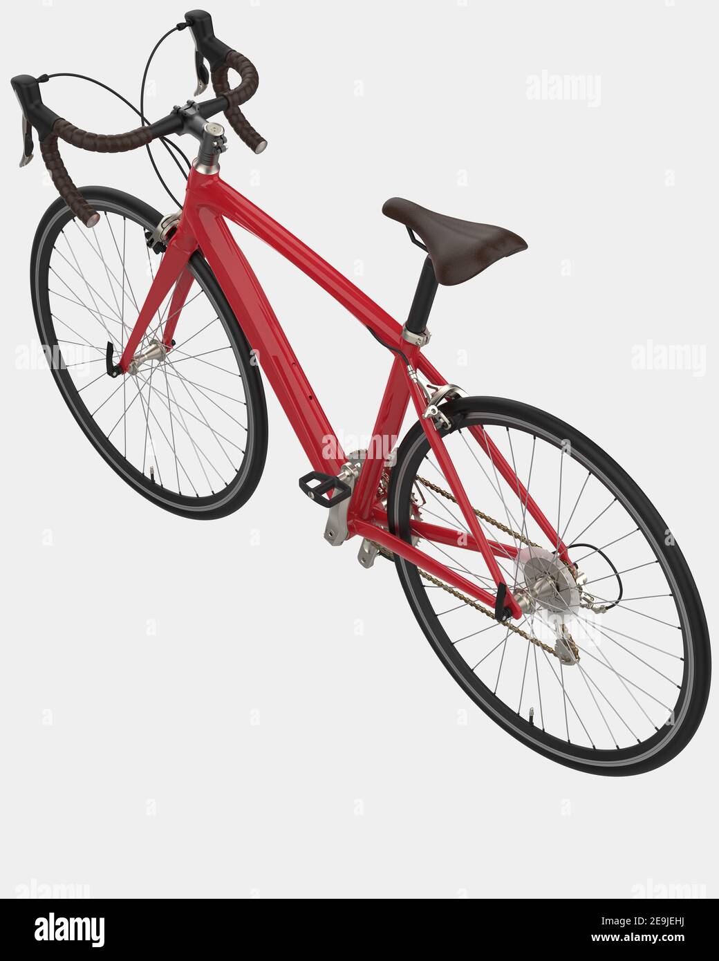 Fast bike isolated on background. 3d rendering - illustration Stock ...