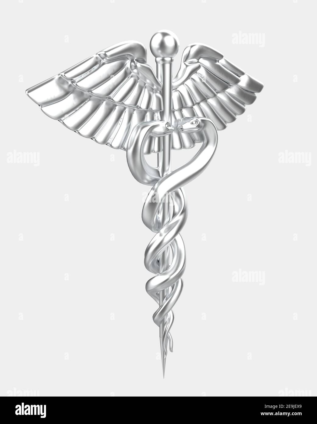 Caduceus. Medicine symbol isolated on background. Ideal for large ...