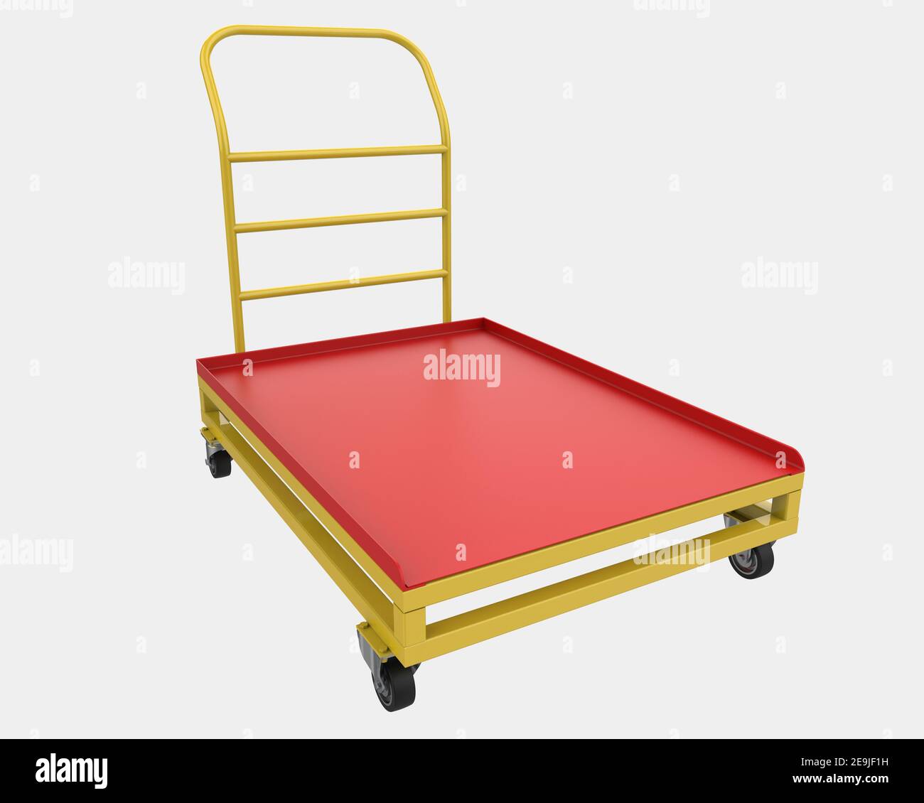 Empty flatbed truck isolated hi-res stock photography and images - Alamy