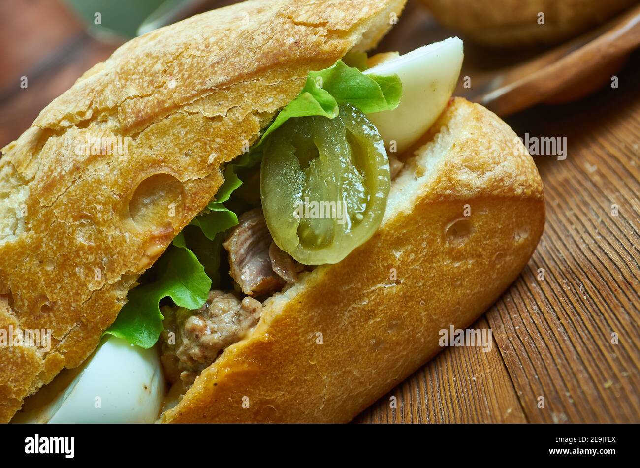 Moroccan Tuna Bocadillos With Potatoes and Harissa, hoagie-style ...