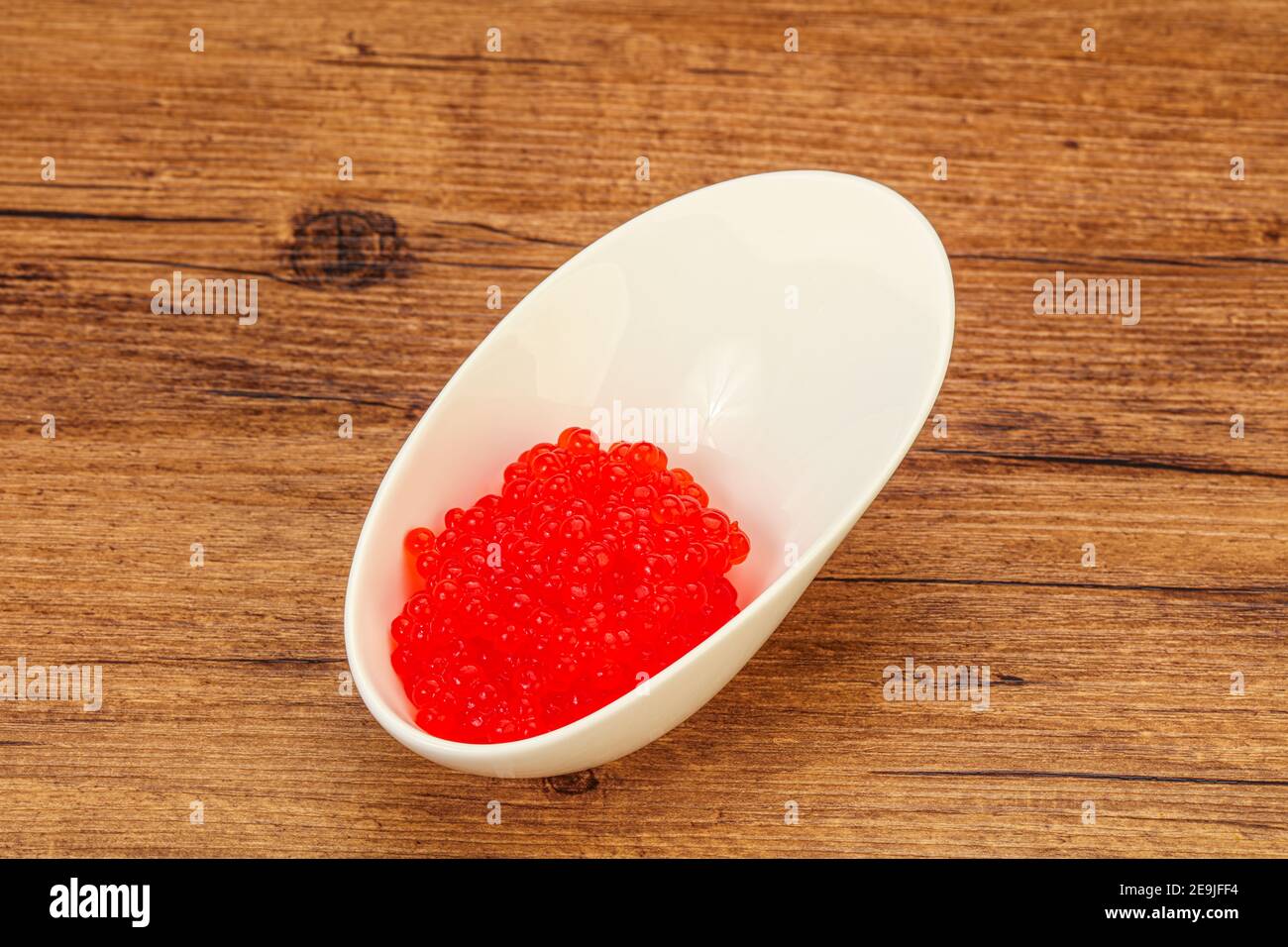 Luxury Red salmon caviar in the bowl Stock Photo - Alamy