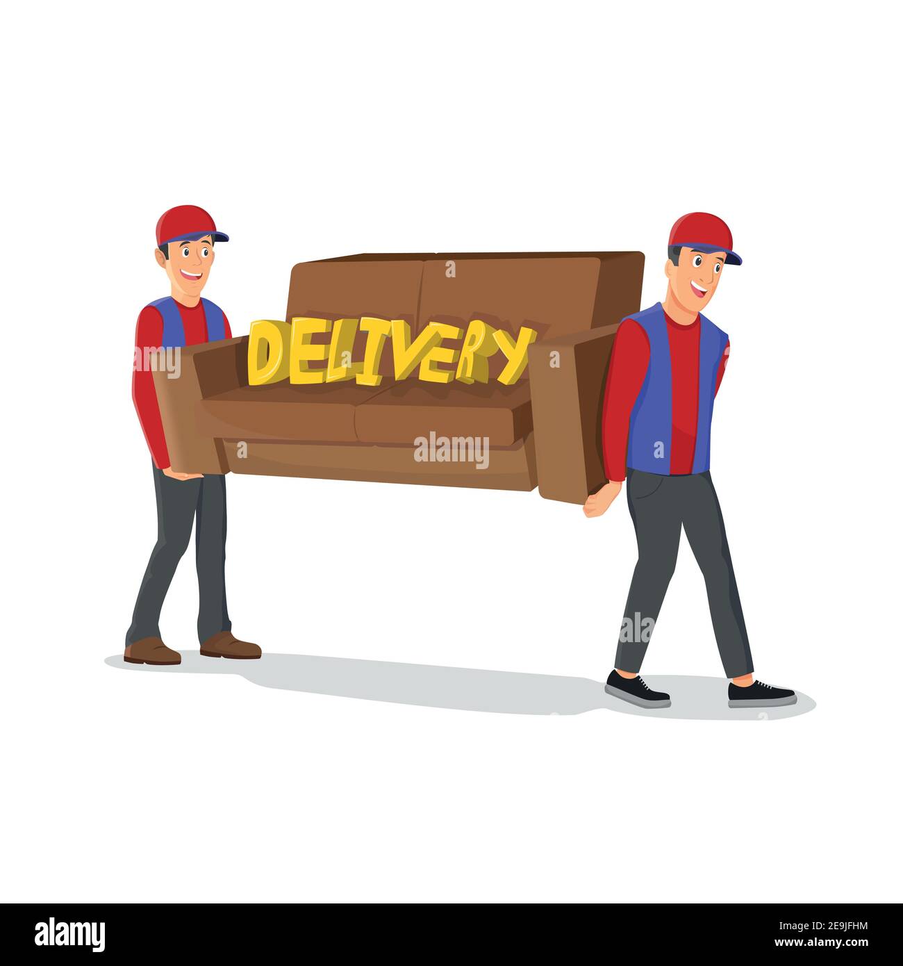 Two loaders unloading Stock Vector Images - Alamy