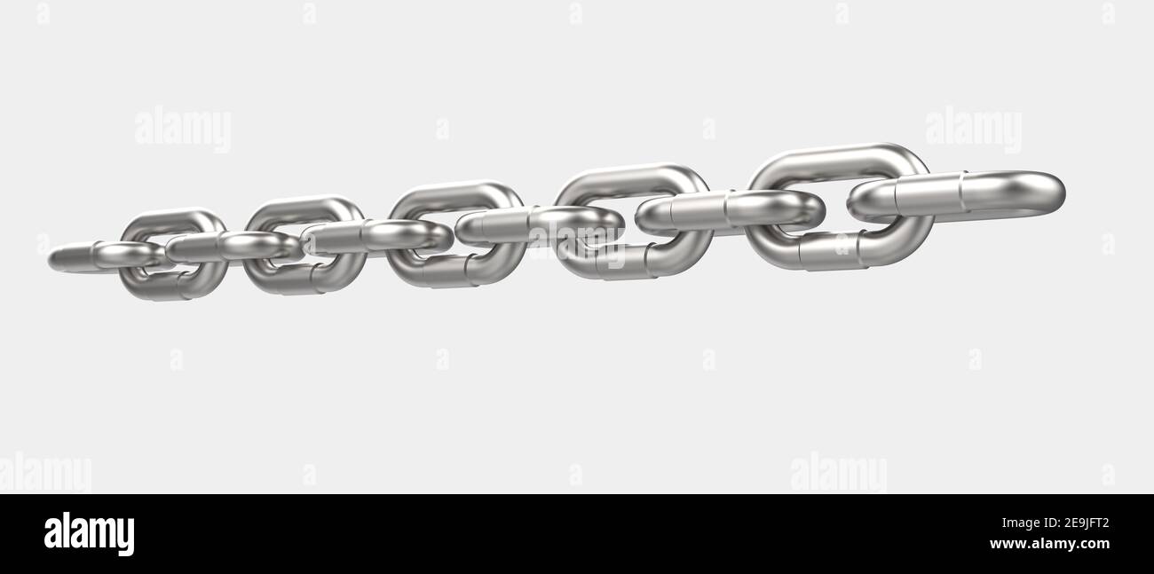 Crane chain close-up scene isolated on background. Ideal for large ...