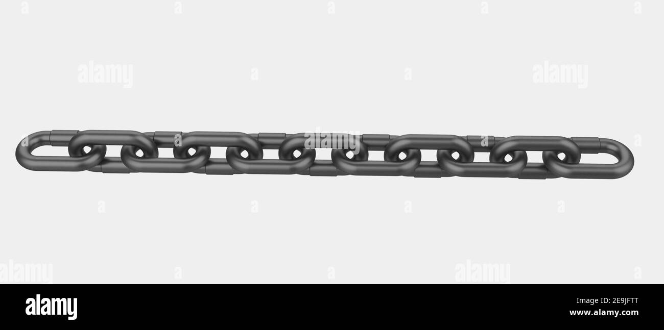 Crane chain close-up scene isolated on background. Ideal for large ...