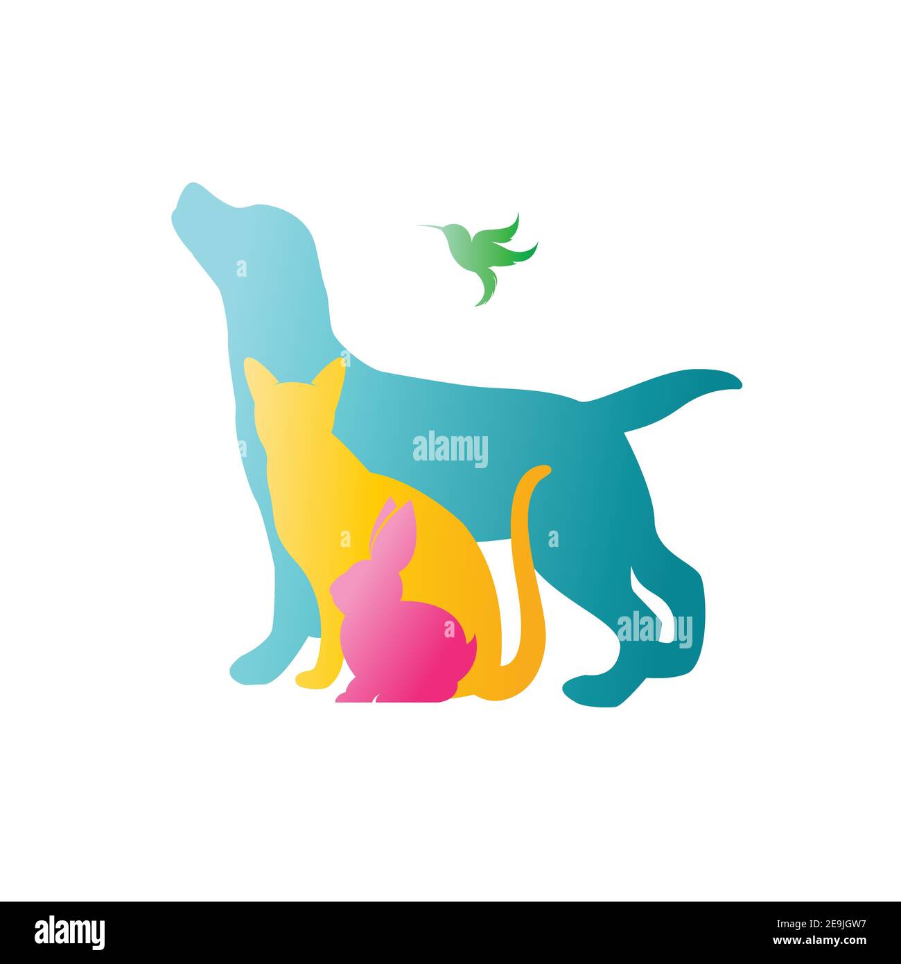 Beagle and domestic cat hi-res stock photography and images - Alamy