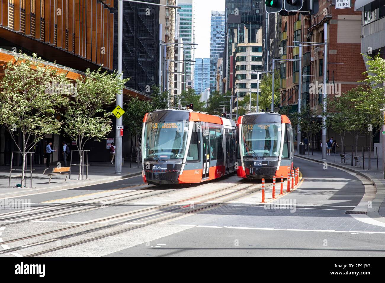Australian light rail train hi-res stock photography and images - Alamy